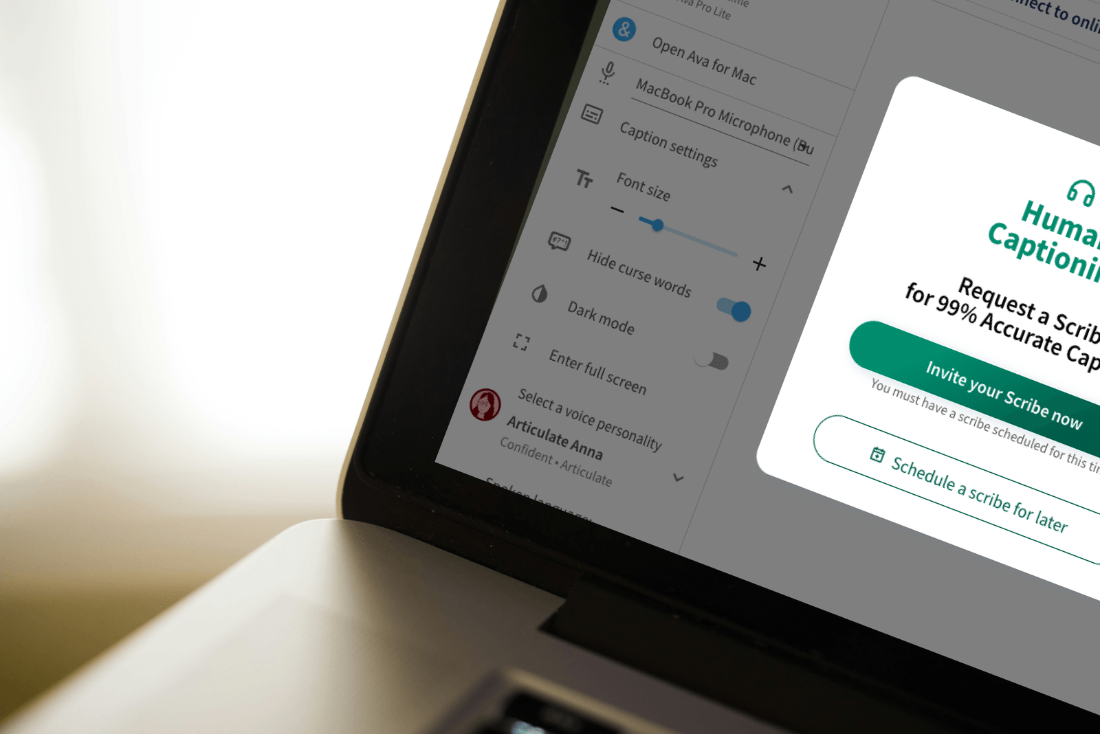 CART Captions Explained
